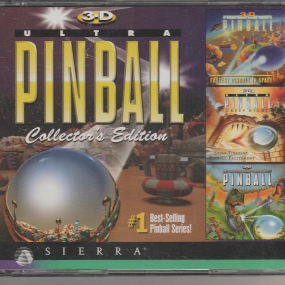 Media | 3d Ultra Pinball Collectors Edition Cd Pc Game Used Like New ...